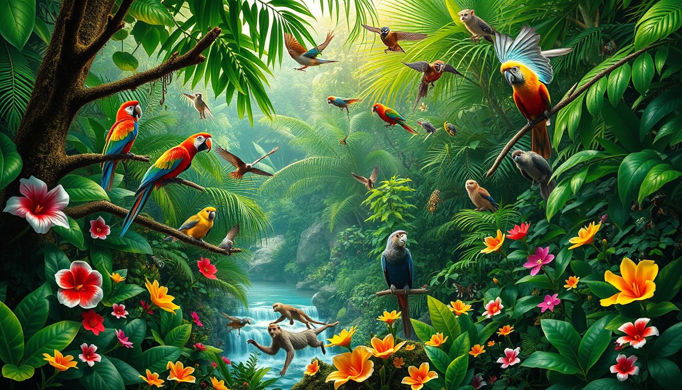 Rainforest Sounds: The Harmony of Exotic Wildlife Sounds