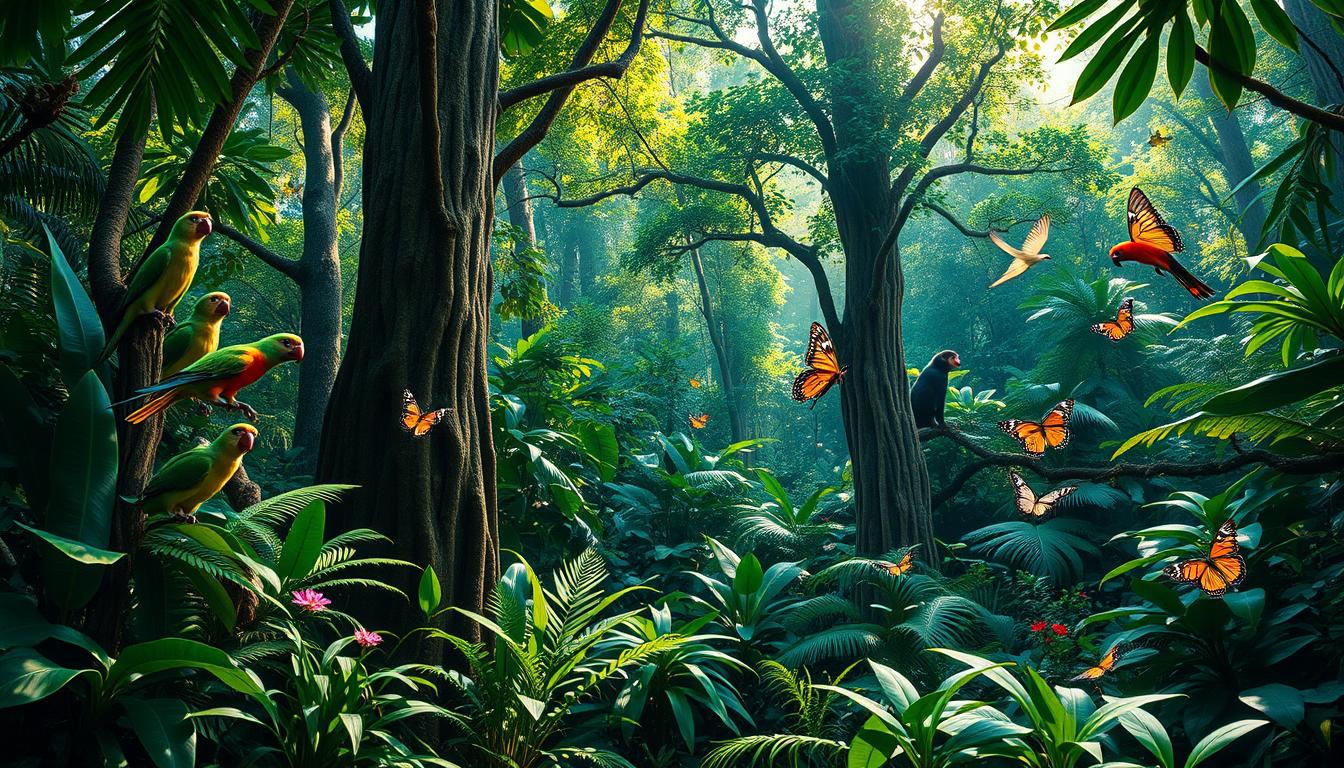 Rainforest Sounds: The Harmony of Exotic Wildlife Sounds