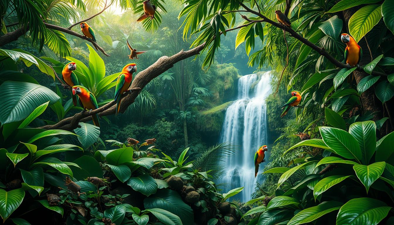 Rainforest Sounds: The Harmony of Exotic Wildlife Sounds