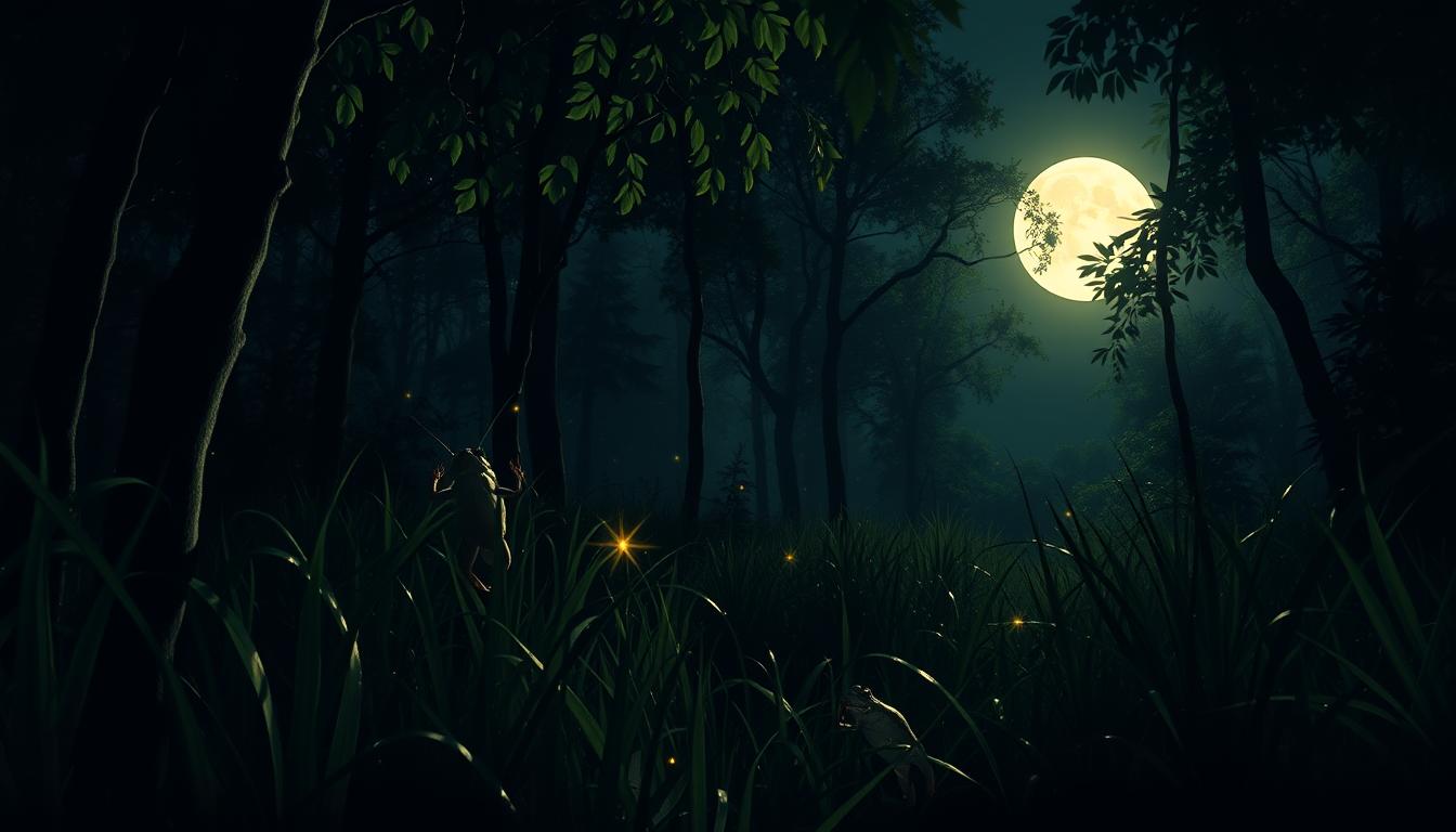 Nature Night Sounds: Crickets, Frogs, and Other Evening Sounds